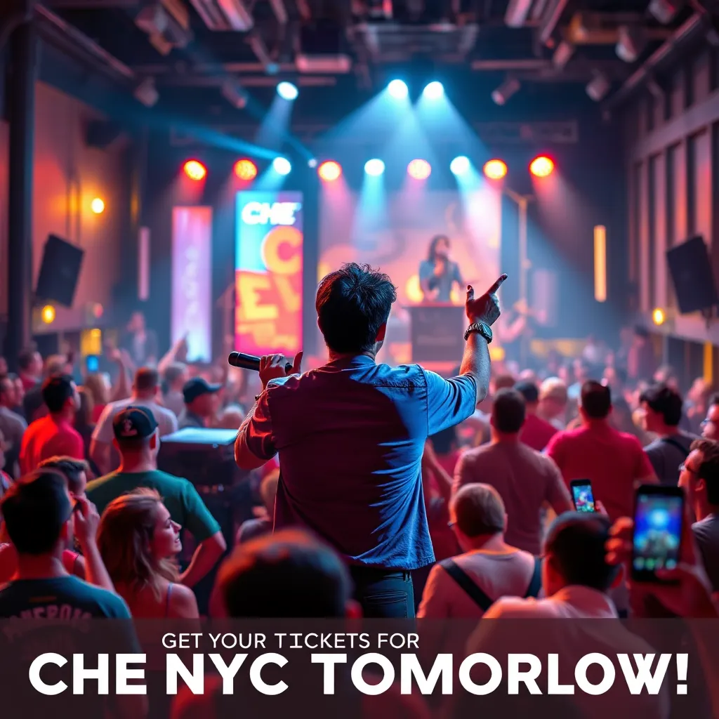 Get Your Tickets for Che's NYC Show Tomorrow! : MysteryLores