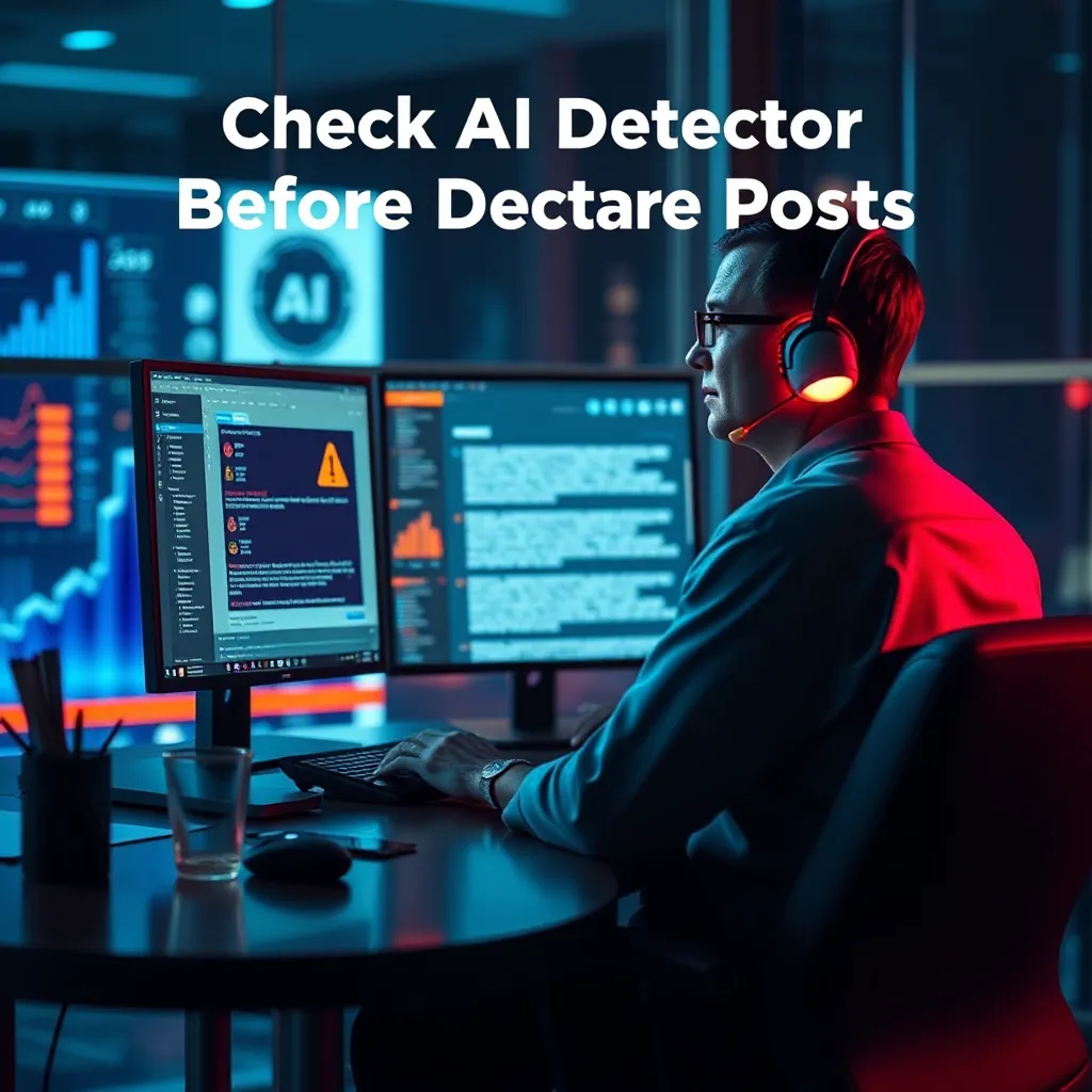 Check AI Detector Before Accusing User Posts : MysteryLores