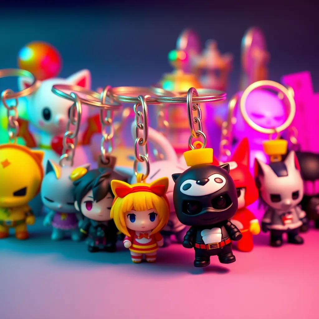 Creative Keychain Designs: First Look at Chibi Style Art : MysteryLores