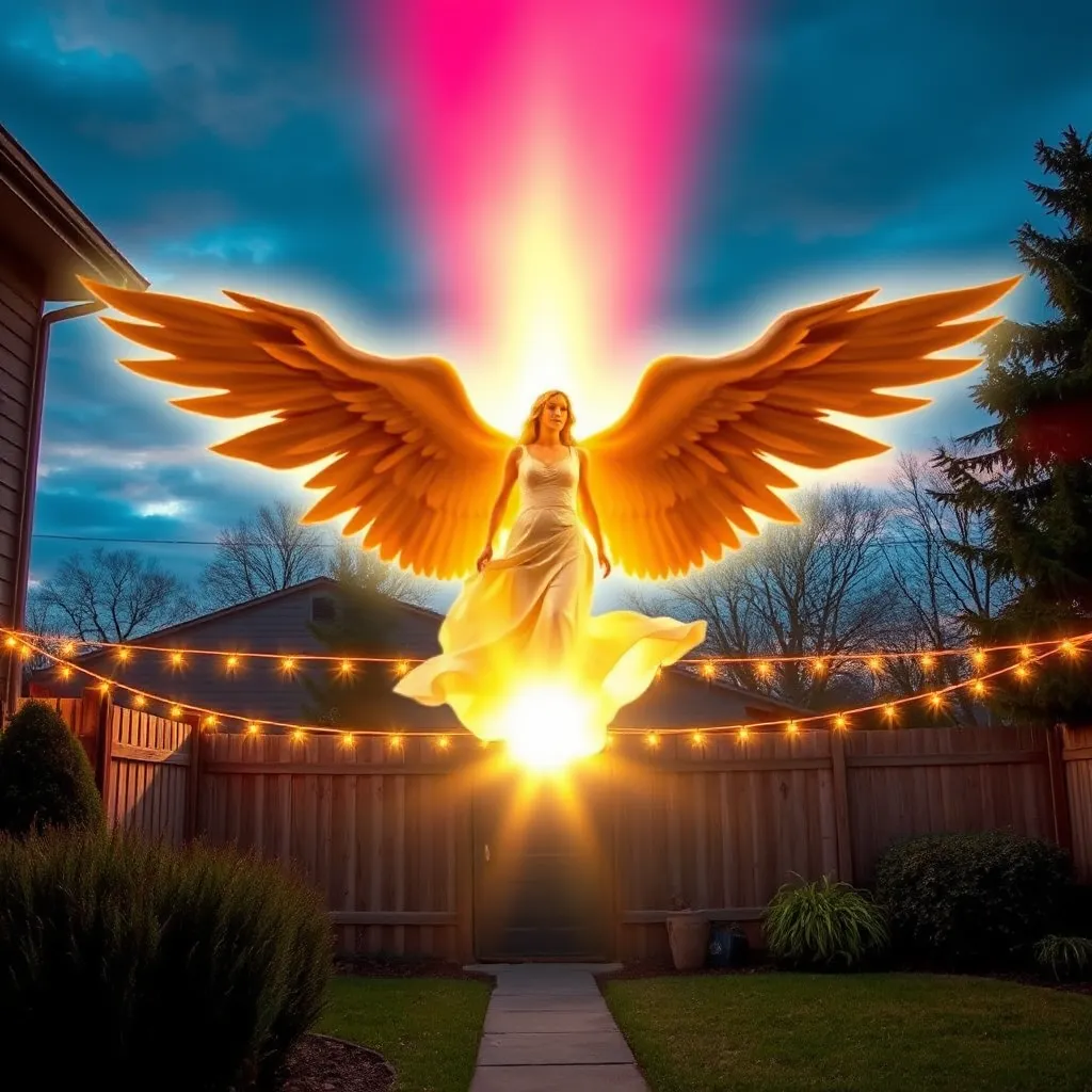 Chicago Man Captures Unexplained Light Transforming into Angel ...