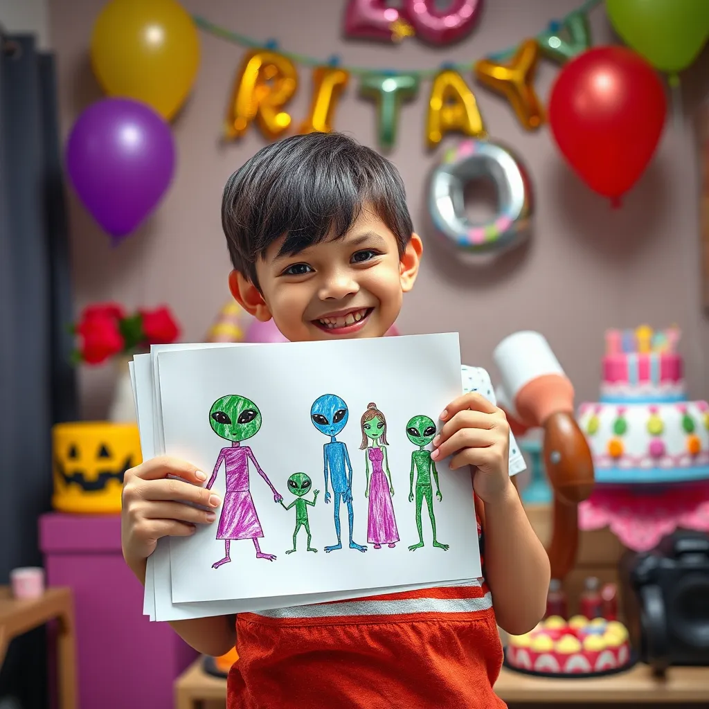 My Son's Alien Family: Is This Normal for Kids? : MysteryLores