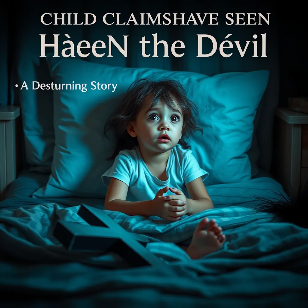 Child Claims to Have Seen the Devil: A Disturbing Story : MysteryLores