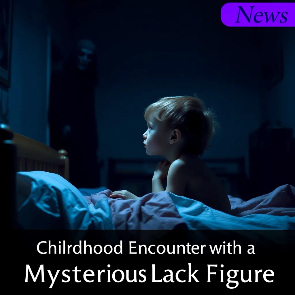 Childhood Encounter with a Mysterious Black Figure : MysteryLores