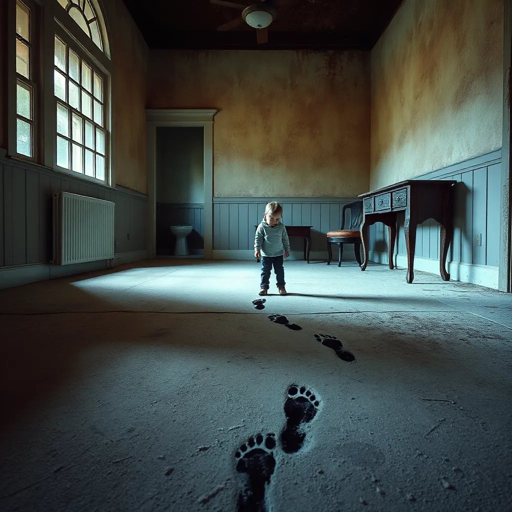 Unexplained Child’s Footprints Found in Solitary Home : MysteryLores