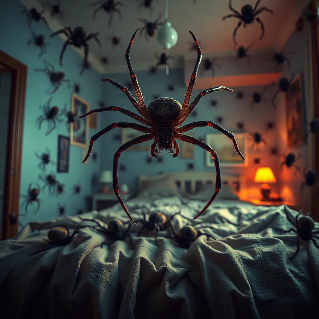 Haunting Childhood Nightmare: Spiders Everywhere! : MysteryLores