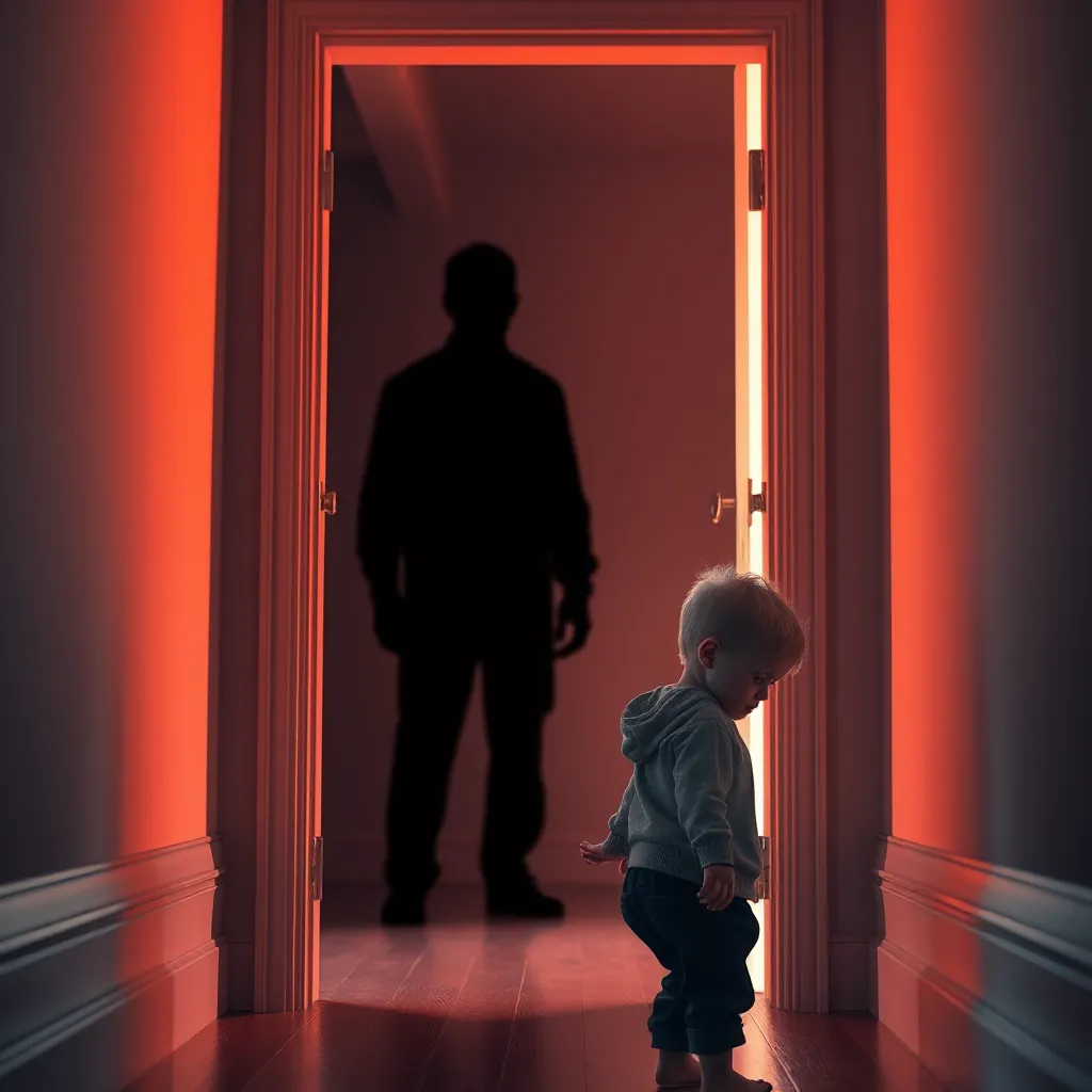 Childhood Encounter with a Shadow Figure at the Door : MysteryLores