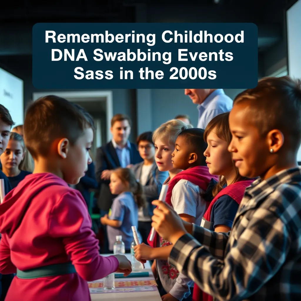 Remembering Childhood DNA Swabbing Events in the 2000s : MysteryLores