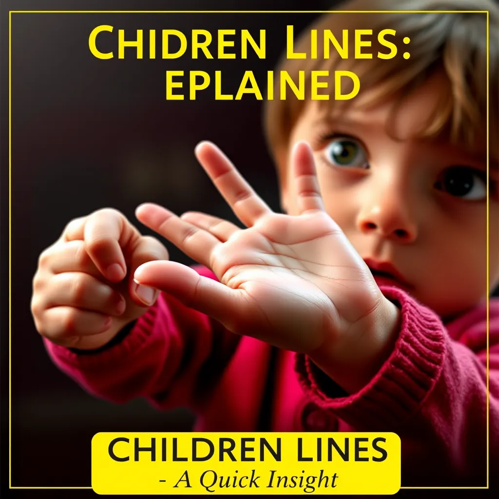 Understanding Children Lines: A Quick Insight : MysteryLores