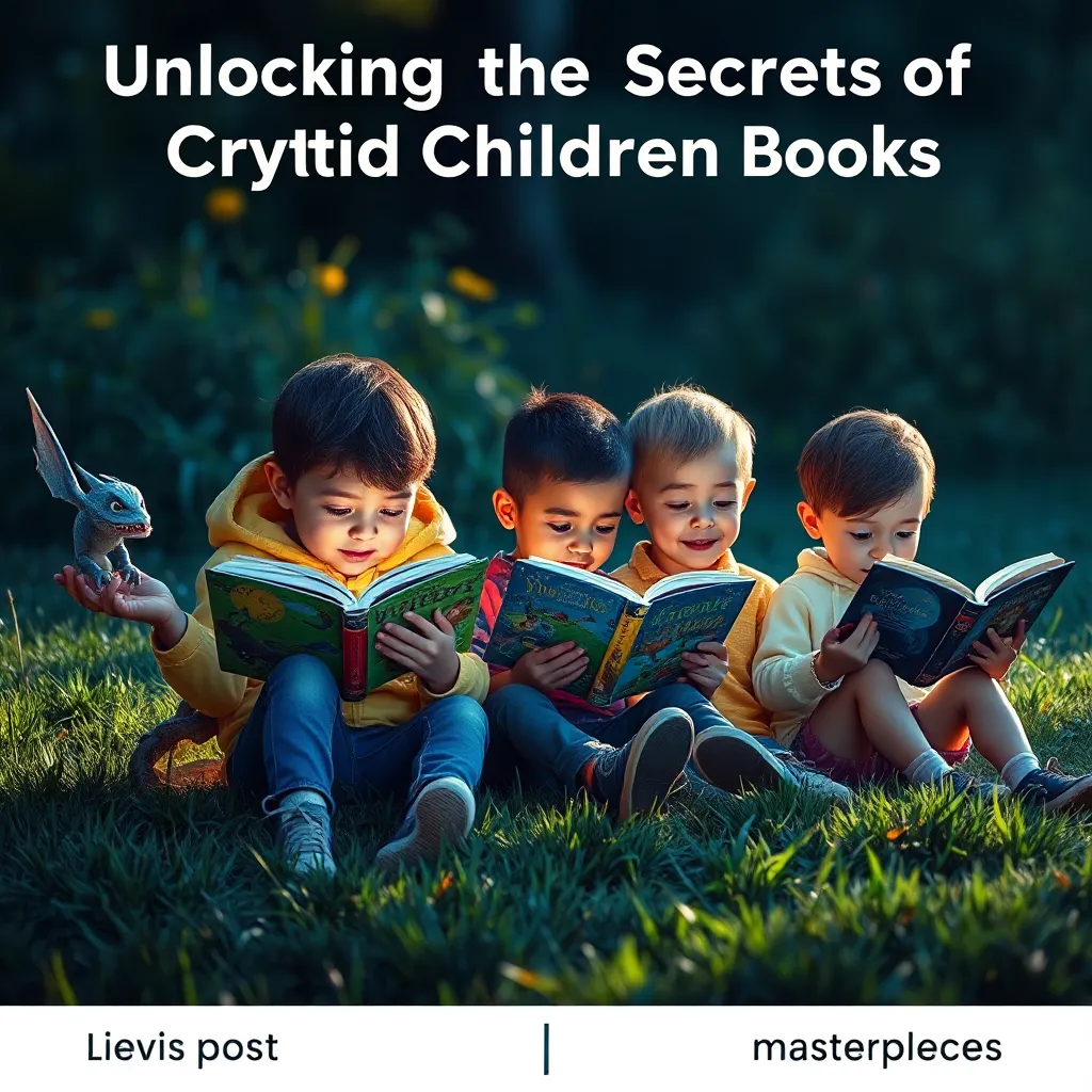 Unlocking the Secrets of Cryptid Children's Books : MysteryLores