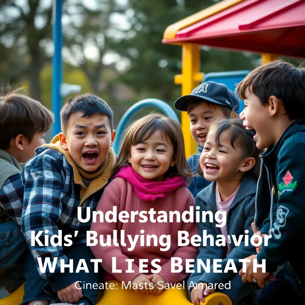 Understanding Kids' Bullying Behavior: What Lies Beneath : MysteryLores