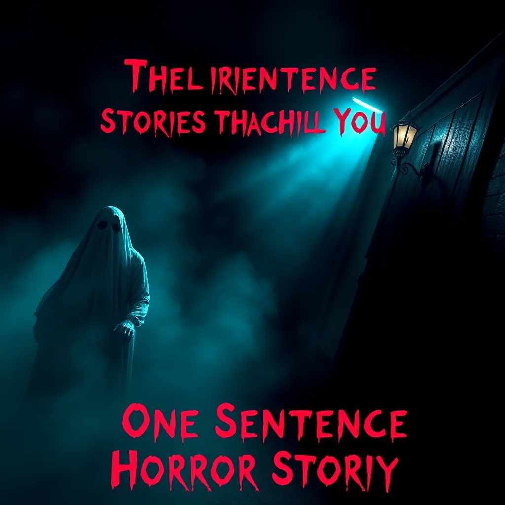 Terrifying One Sentence Horror Stories That Chill You : MysteryLores