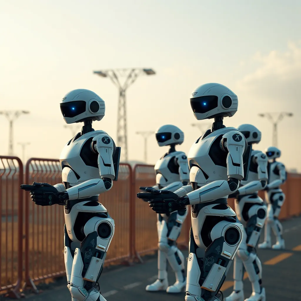 China's Humanoid Robot Soldiers Set for Deployment in 2025 : MysteryLores