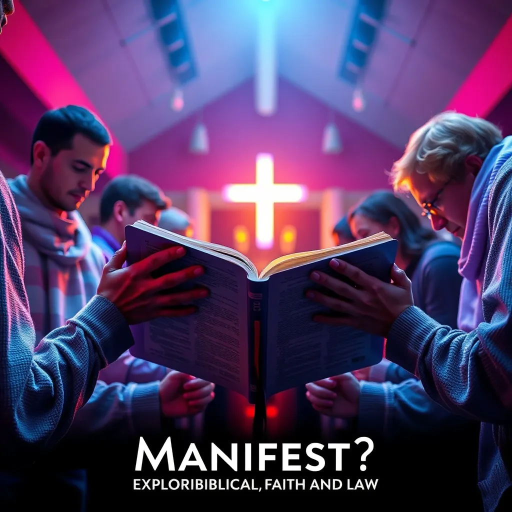 Can Christians Manifest? Exploring Biblical Faith and Law : MysteryLores