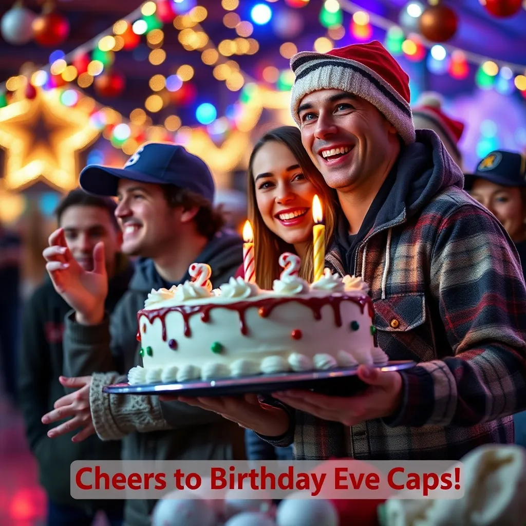 Cheers to the Christmas Eve Caps: A Birthday Wish : MysteryLores