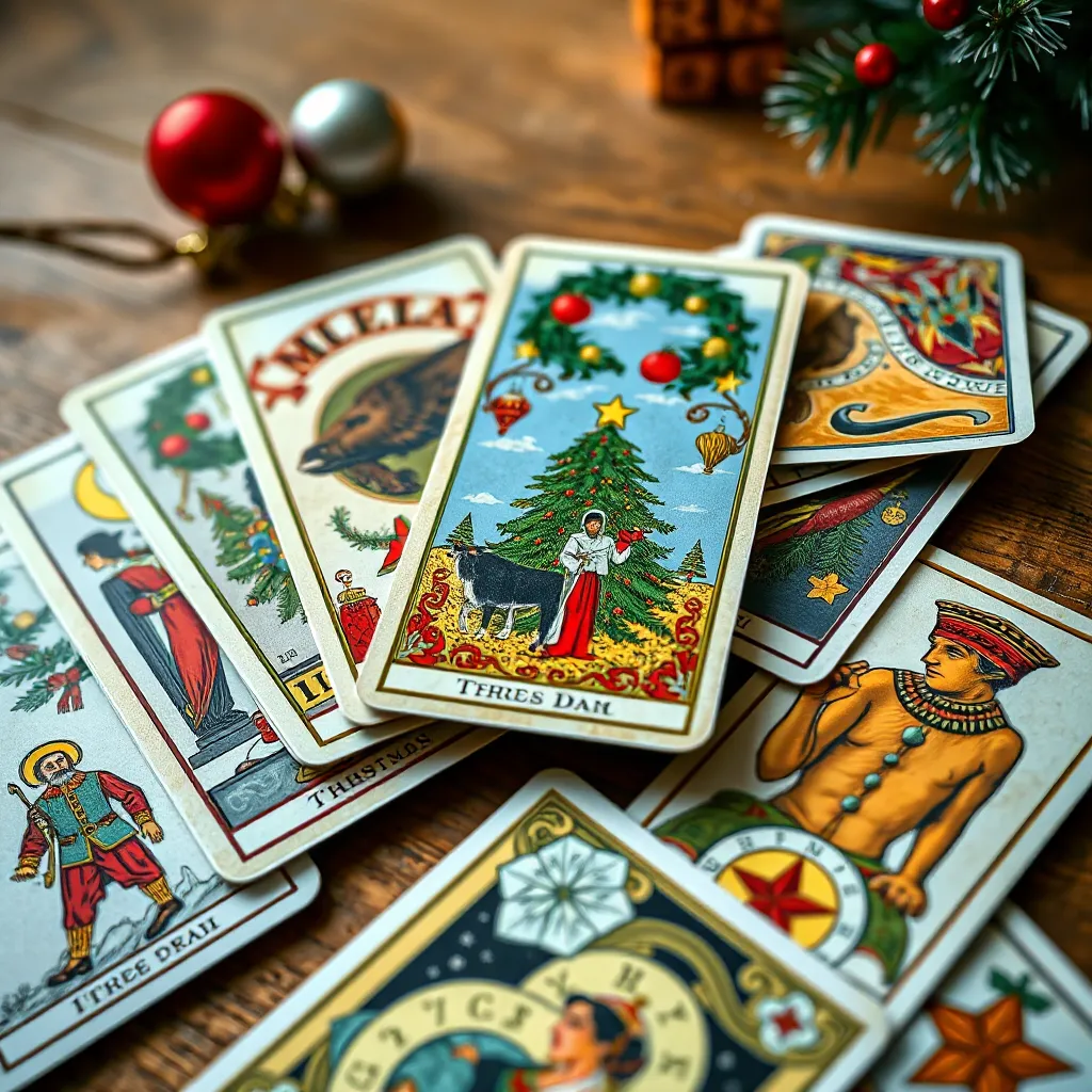 Explore the Christmas Tarot Deck by Corrine Kenner : MysteryLores