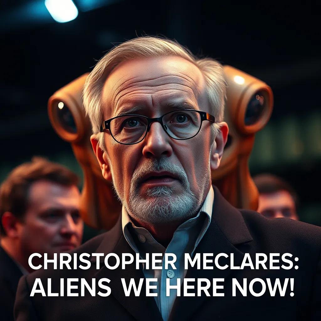 Christopher Mellon Declares: Aliens Are Here Now! : MysteryLores