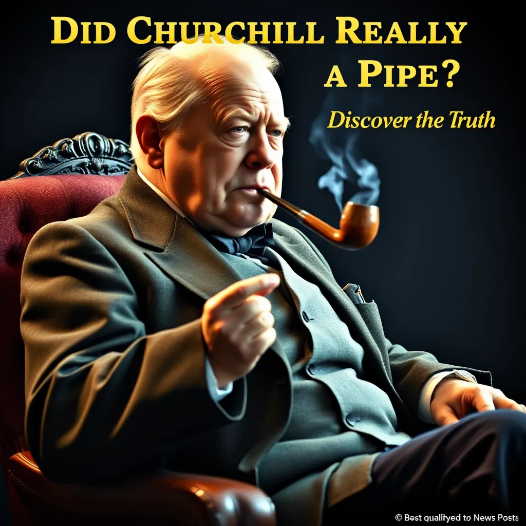 Did Churchill Really Smoke a Pipe? Discover the Truth : MysteryLores