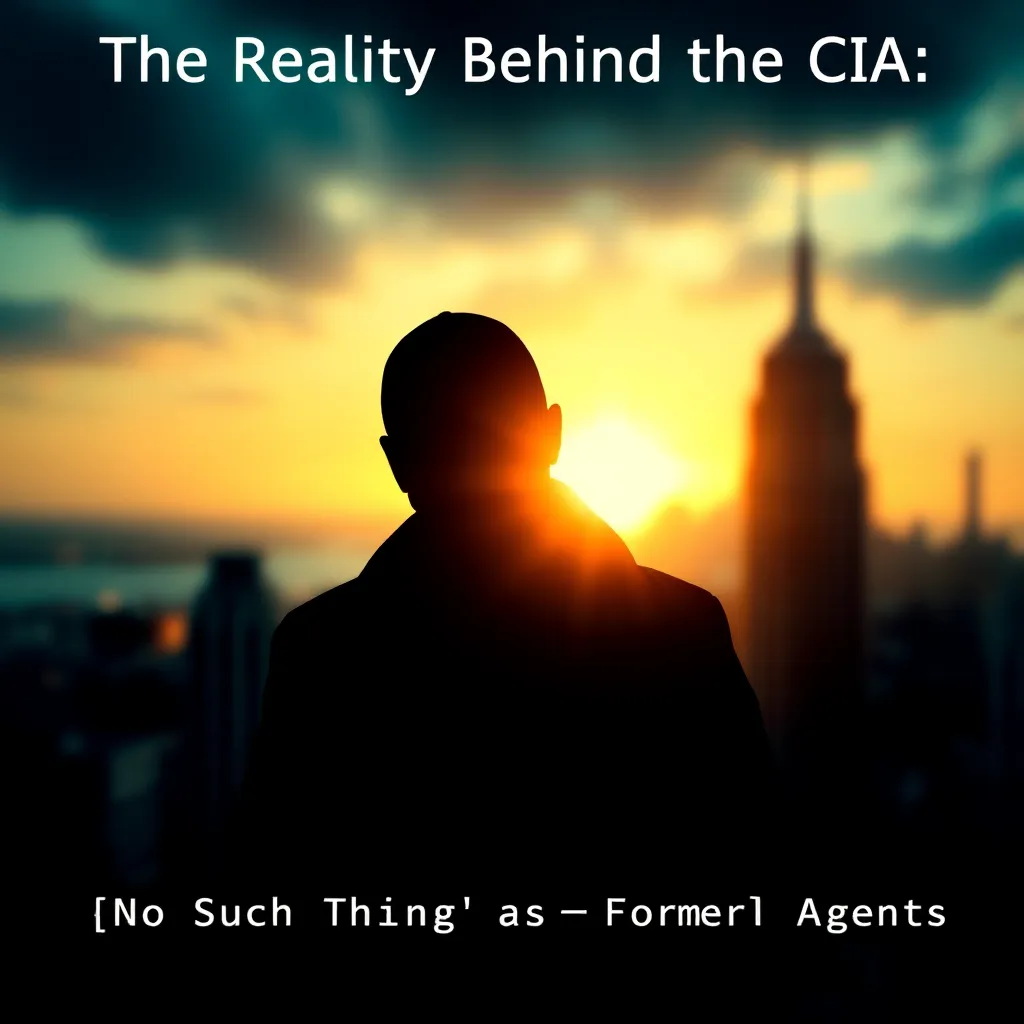 The Reality Behind the CIA: No Such Thing as Former Agents : MysteryLores