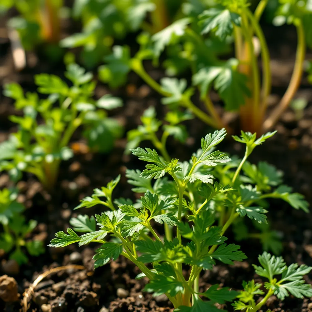 Cilantro or Beanstalk? The Growth Mystery Explained : MysteryLores