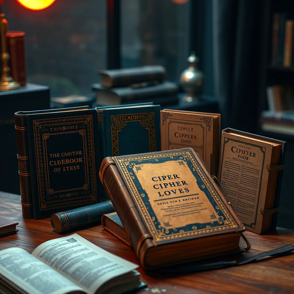 Explore 4 Unique Cipher Books from My Collection : MysteryLores