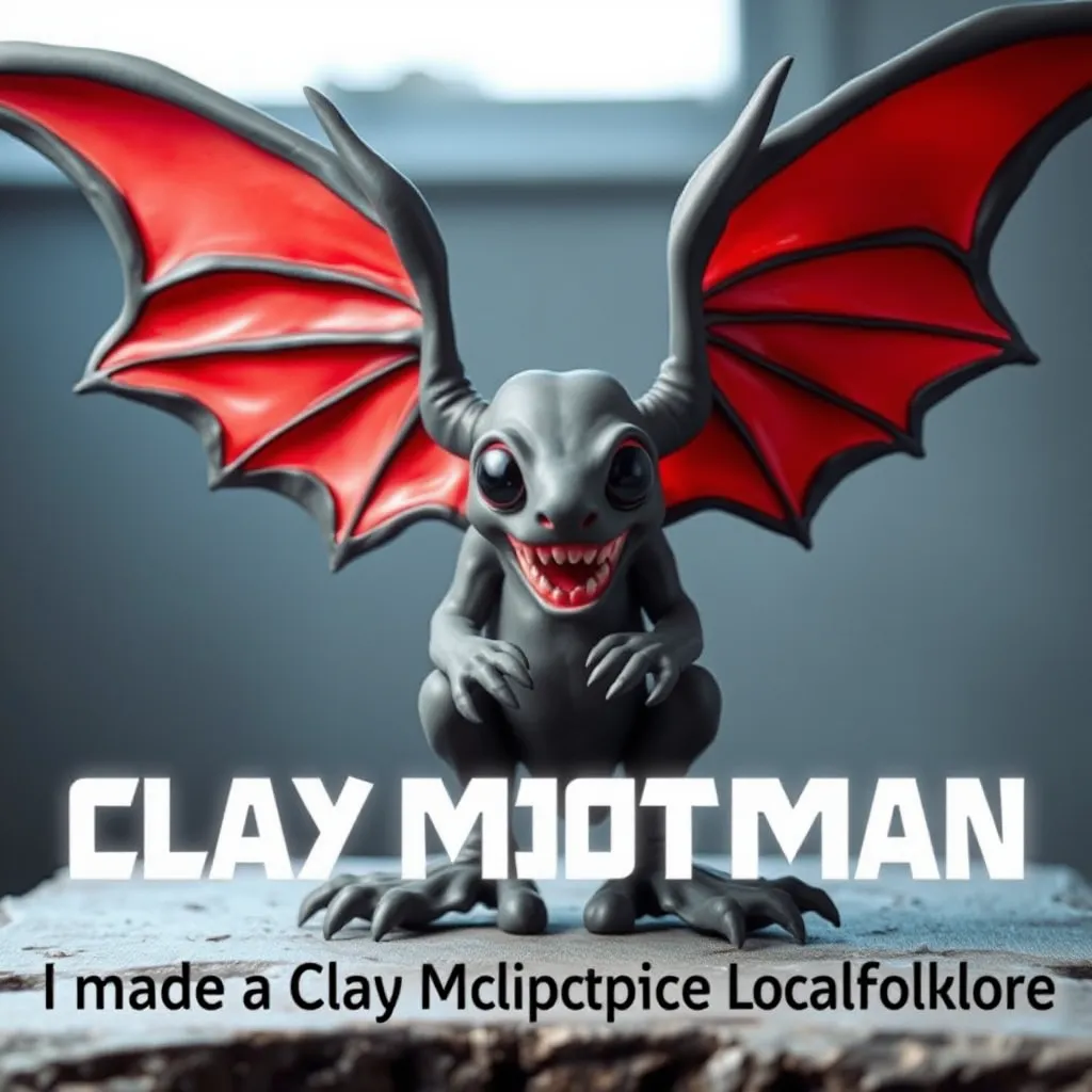 Creative Expression: I Made a Clay Mothman Sculpture : MysteryLores