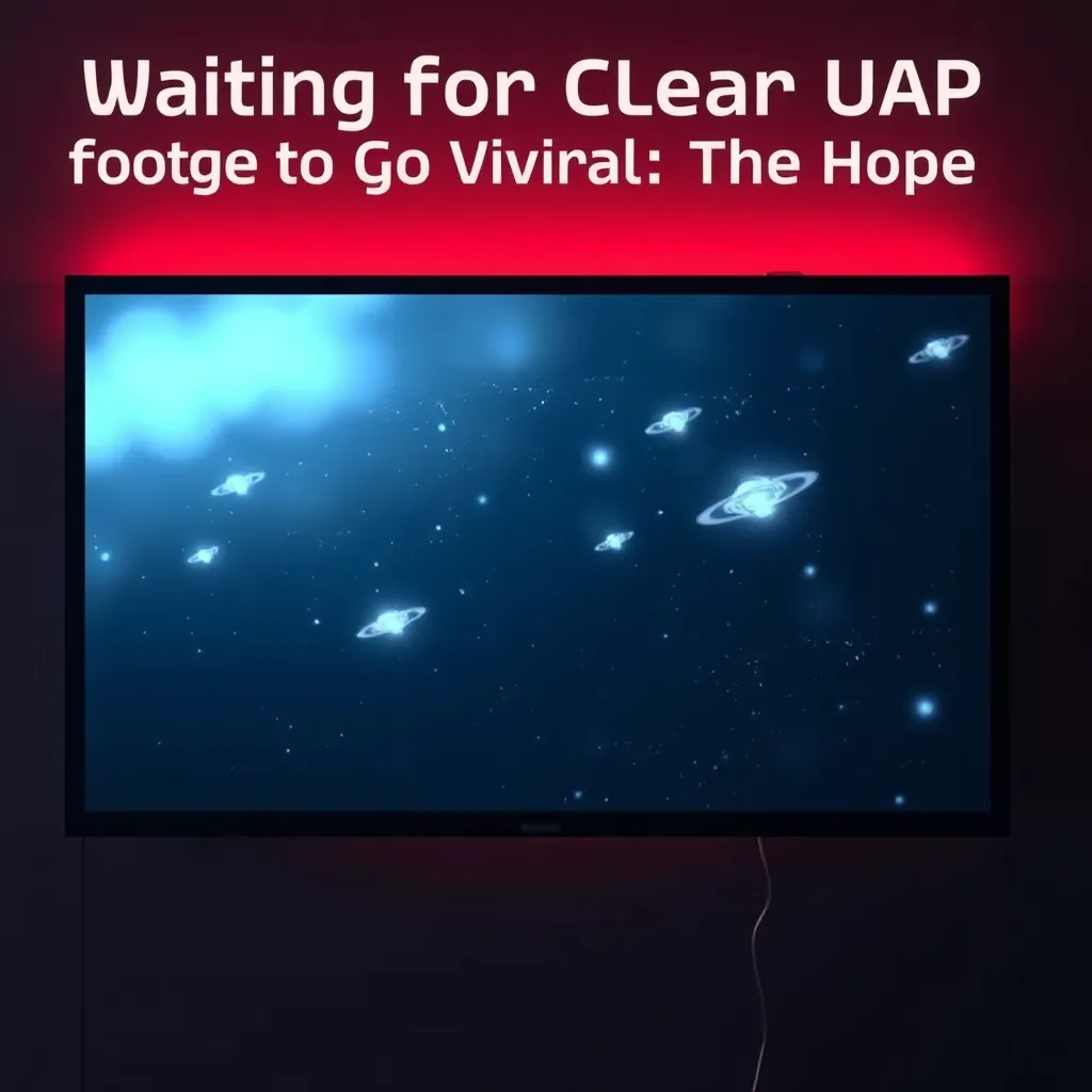 Waiting for Clear UAP Footage to Go Viral: The Hope : MysteryLores