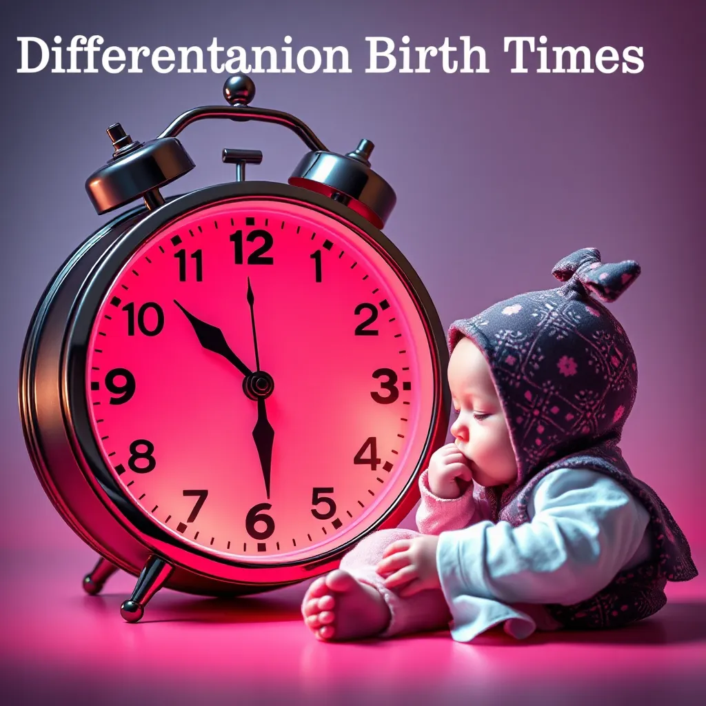 Why Precise Birth Times Matter in Differentiation Science : MysteryLores