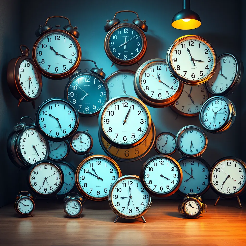 Bizarre Time Anomaly: Clocks Showing Different Times : MysteryLores