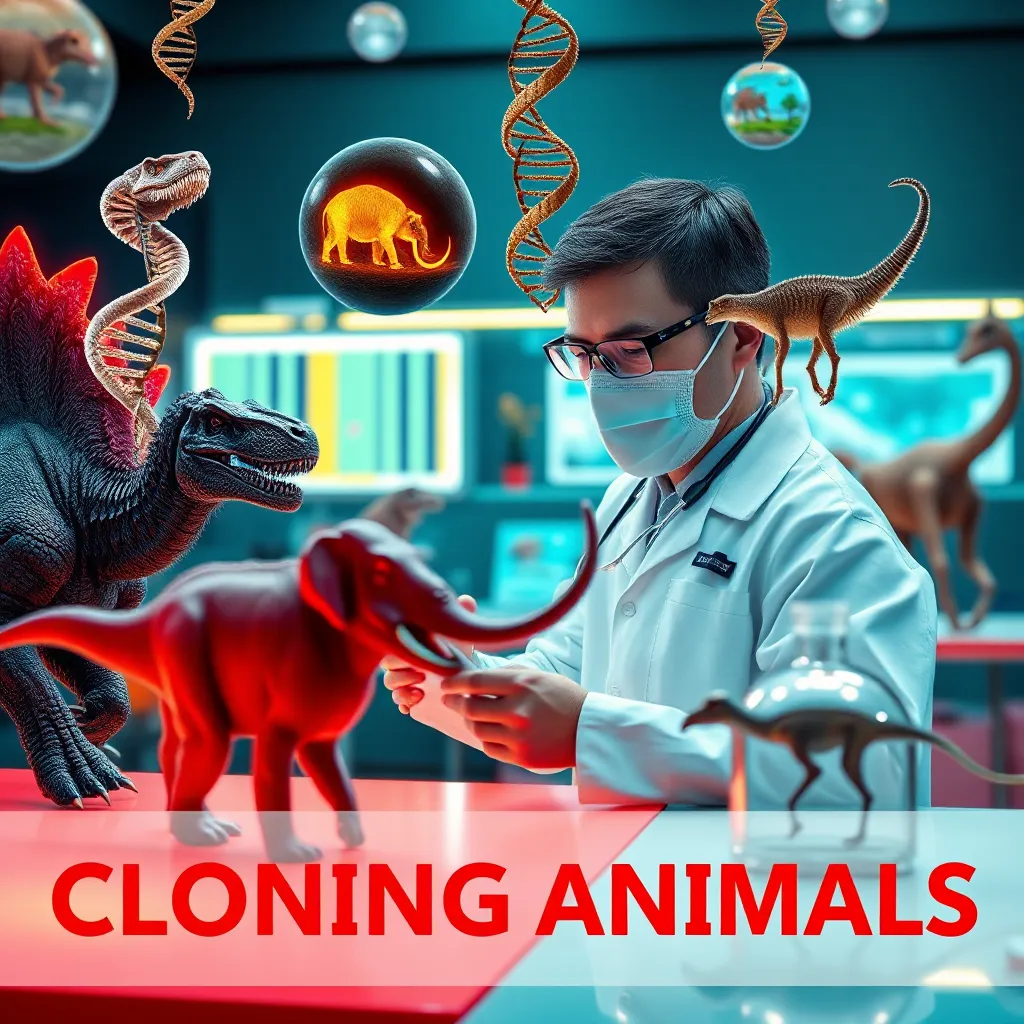 Exploring Conspiracies Around Cloning Extinct Animals : MysteryLores