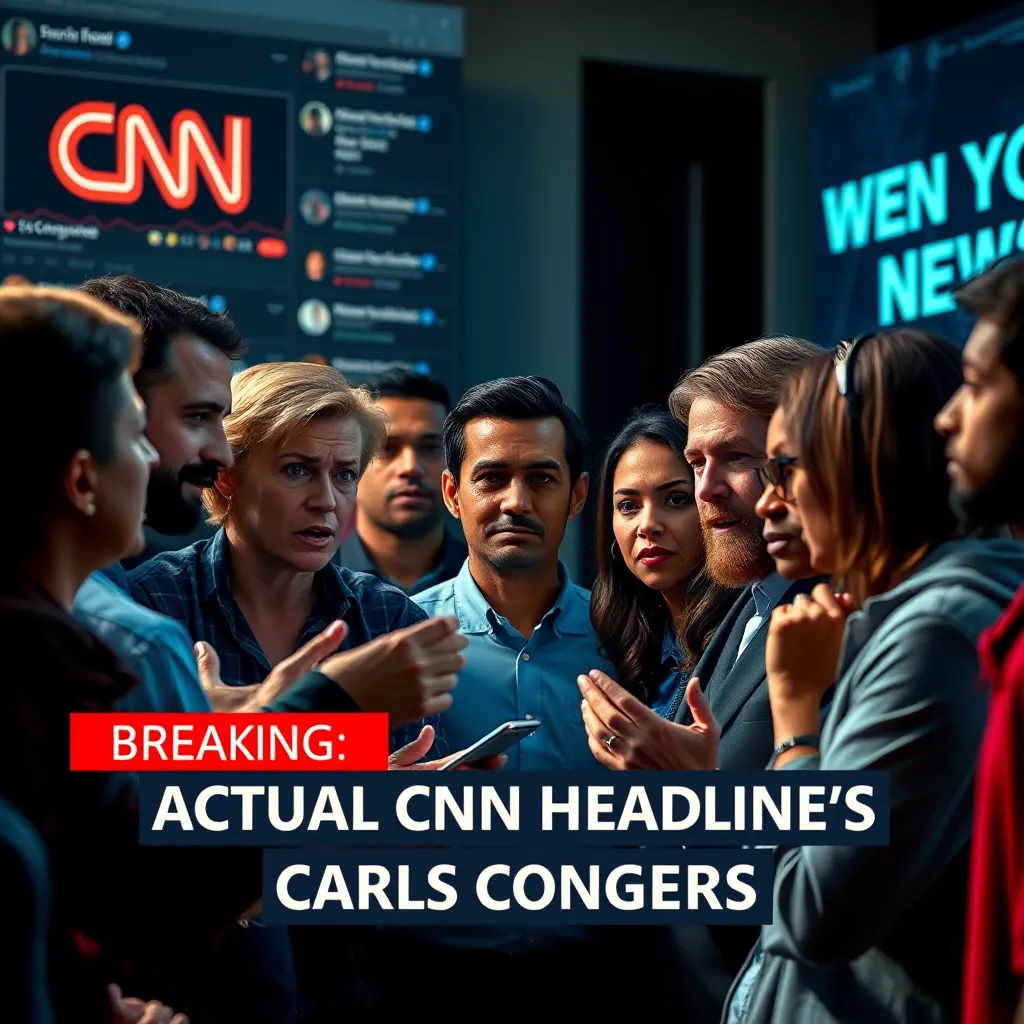Breaking News: Actual CNN Headline Sparks Controversy : MysteryLores