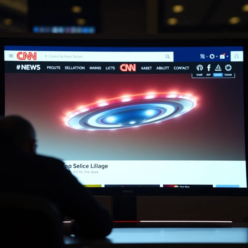CNN Makes Headlines with Disc-Shaped UAP News : MysteryLores