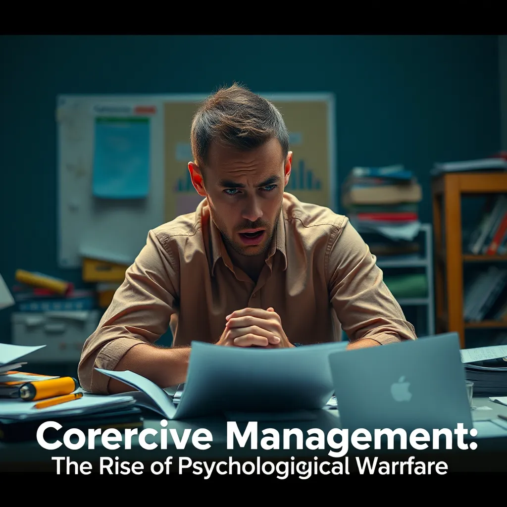 Coercive Management: The Rise of Psychological Warfare : MysteryLores