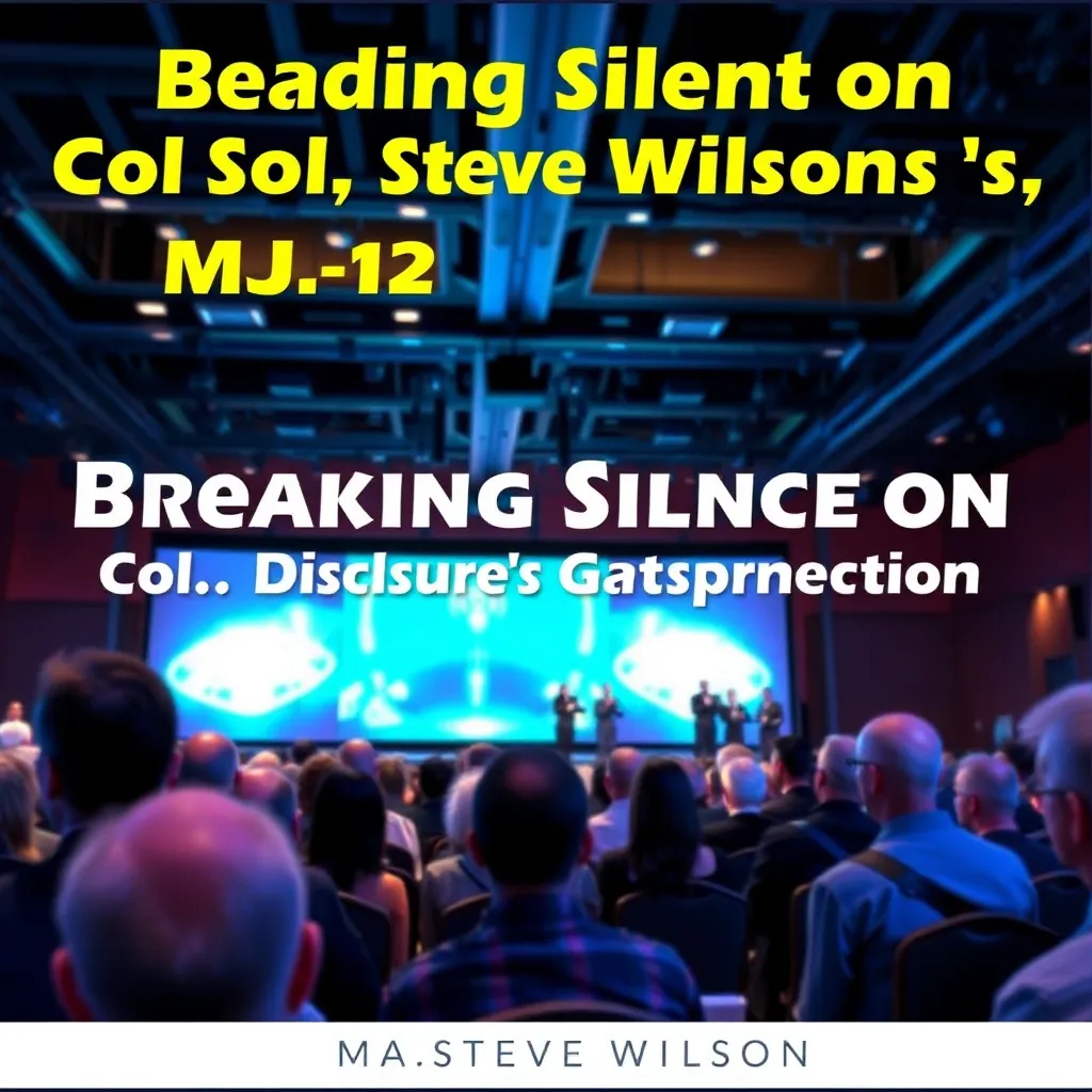 Breaking Silence on Col. Steve Wilson's MJ-12 Legacy : MysteryLores