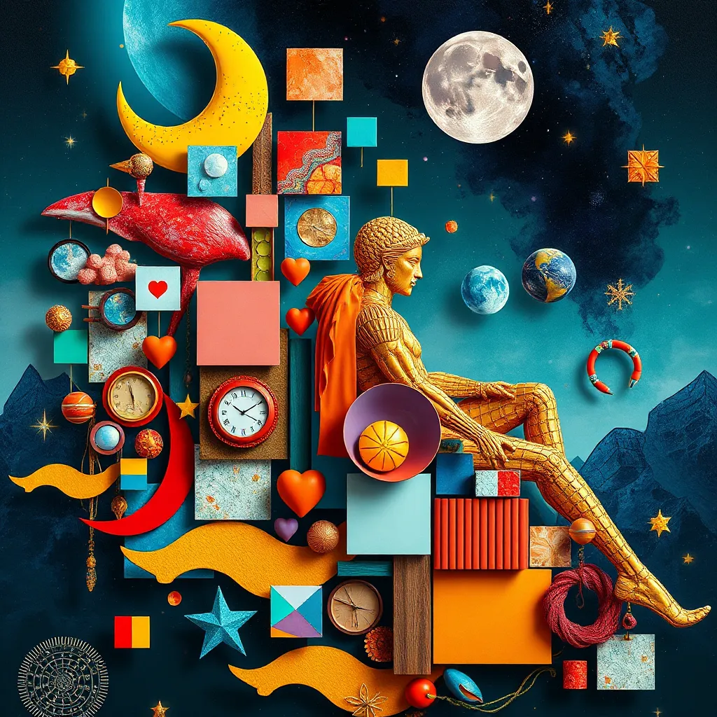 My First Collage Art Offering to Apollo! : MysteryLores