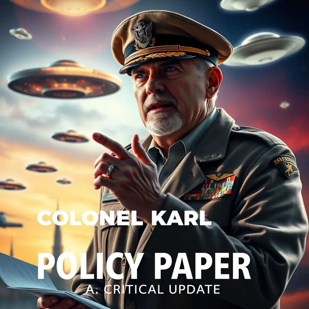 Colonel Karl Nell's UAP Policy Paper: A Critical Update : MysteryLores