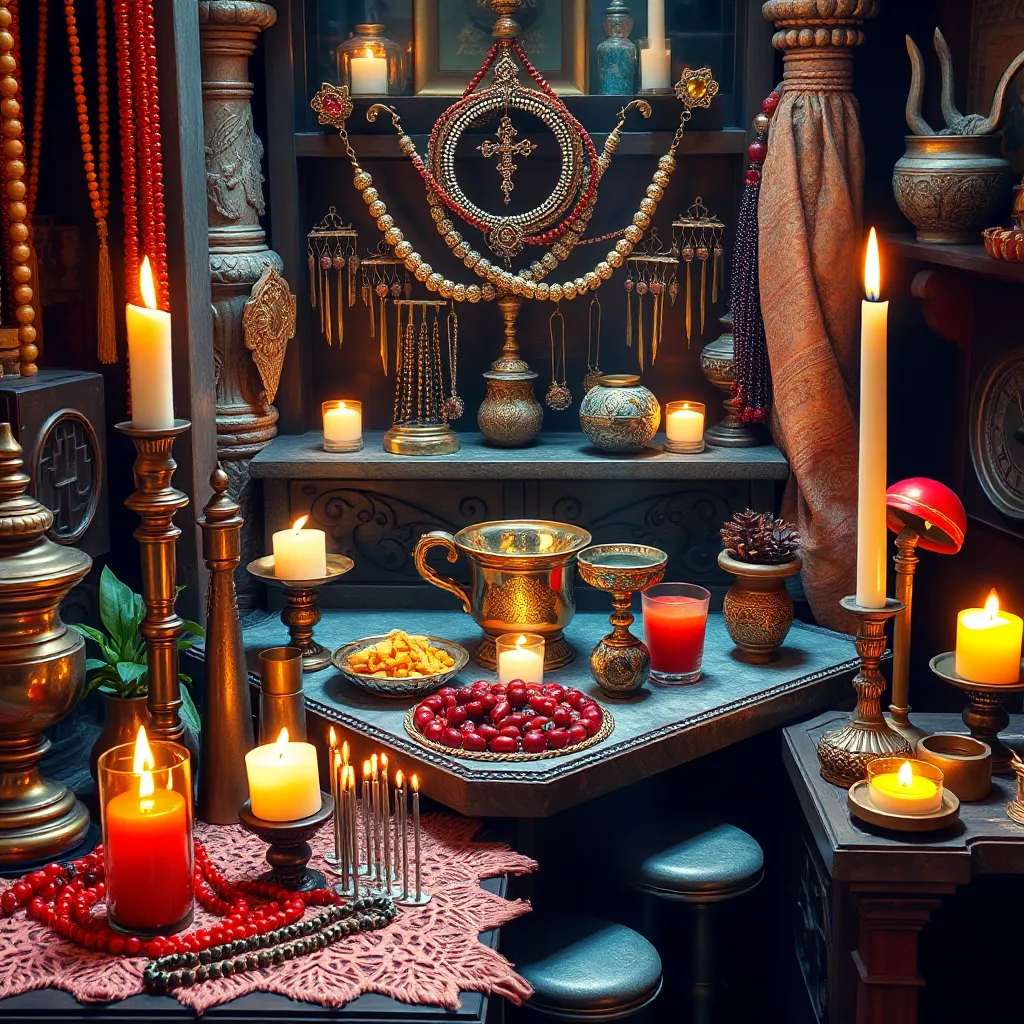 How to Handle Non-Food Offerings for Your Altar : MysteryLores