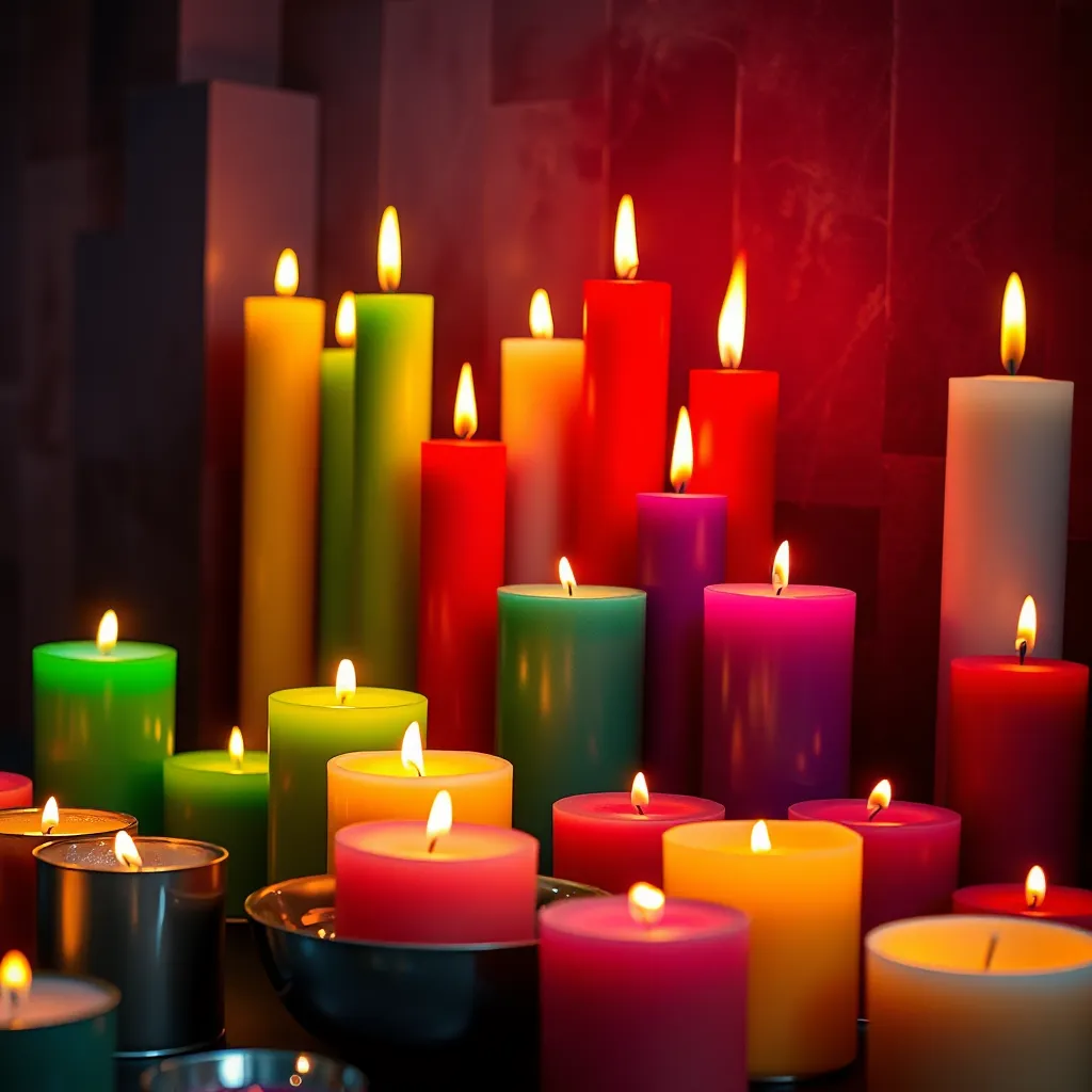 Unlocking the Meaning of Candle Colors for Rituals : MysteryLores