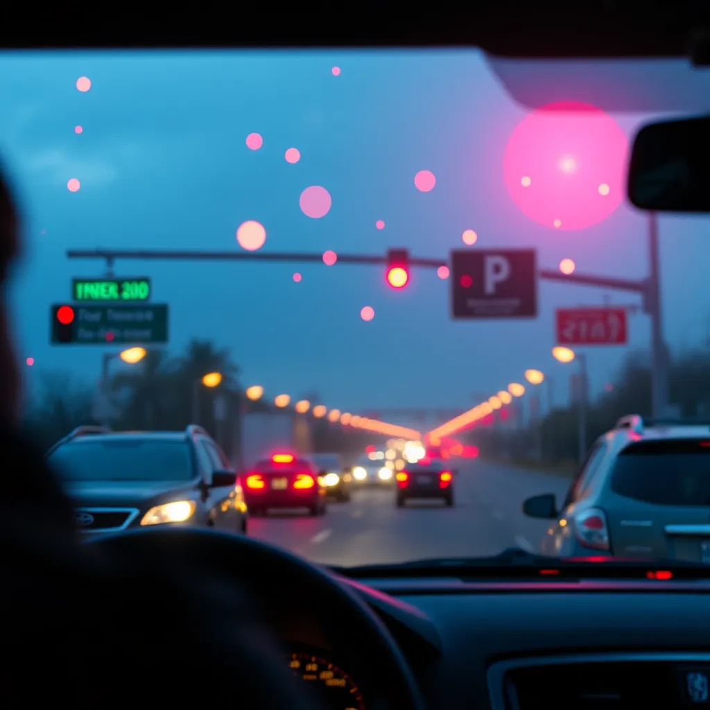 Are People Seeing Strange Colorful Orbs in Traffic? : MysteryLores