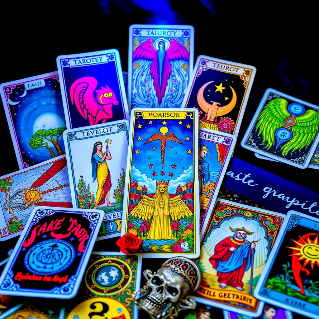 Vibrant Tarot Deck Recommendations Sought by New Reader : MysteryLores