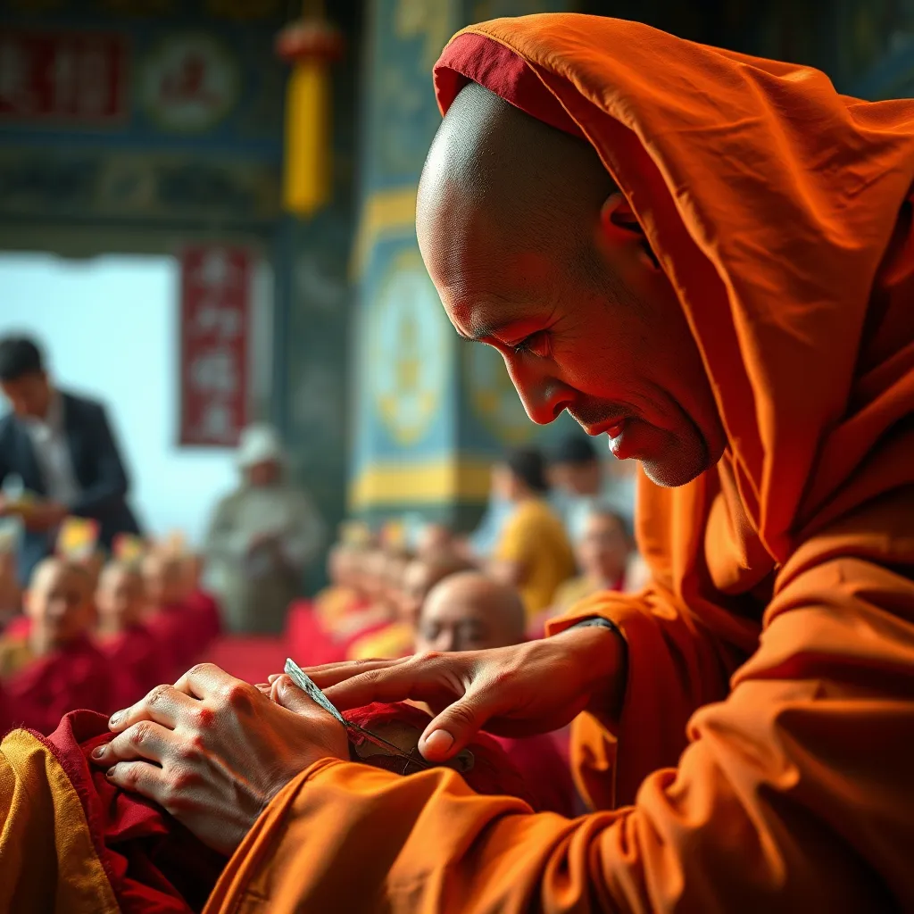 The Colorized Death of the Monk: A 2025 Perspective : MysteryLores