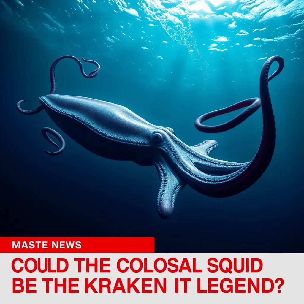 Could the Colossal Squid Be the Kraken of Legend? : MysteryLores