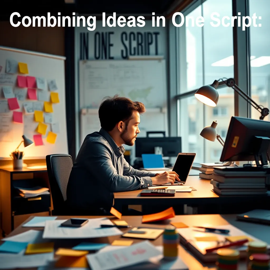 Combining Multiple Ideas in One Script: Is It Possible? : MysteryLores