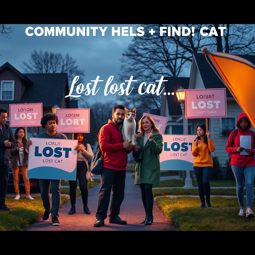 Community Rally Returns Lost Cat to Grateful Owner : MysteryLores