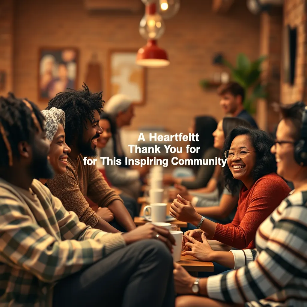 A Heartfelt Thank You to This Inspiring Community : MysteryLores