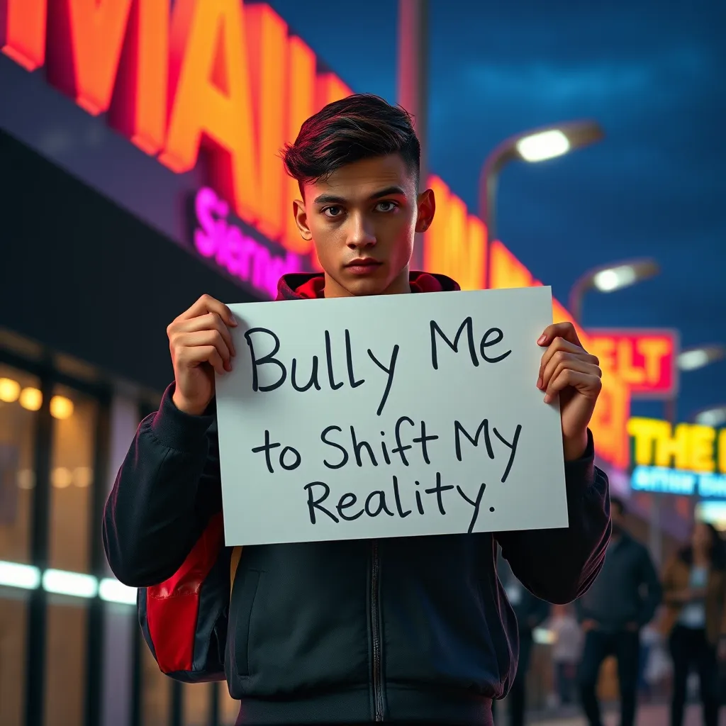 Seeking Motivation: Bully Me to Shift My Reality : MysteryLores