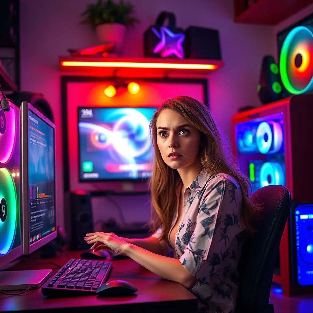 Friend Forgot About Her New PC Setup: A Digital Mystery : MysteryLores