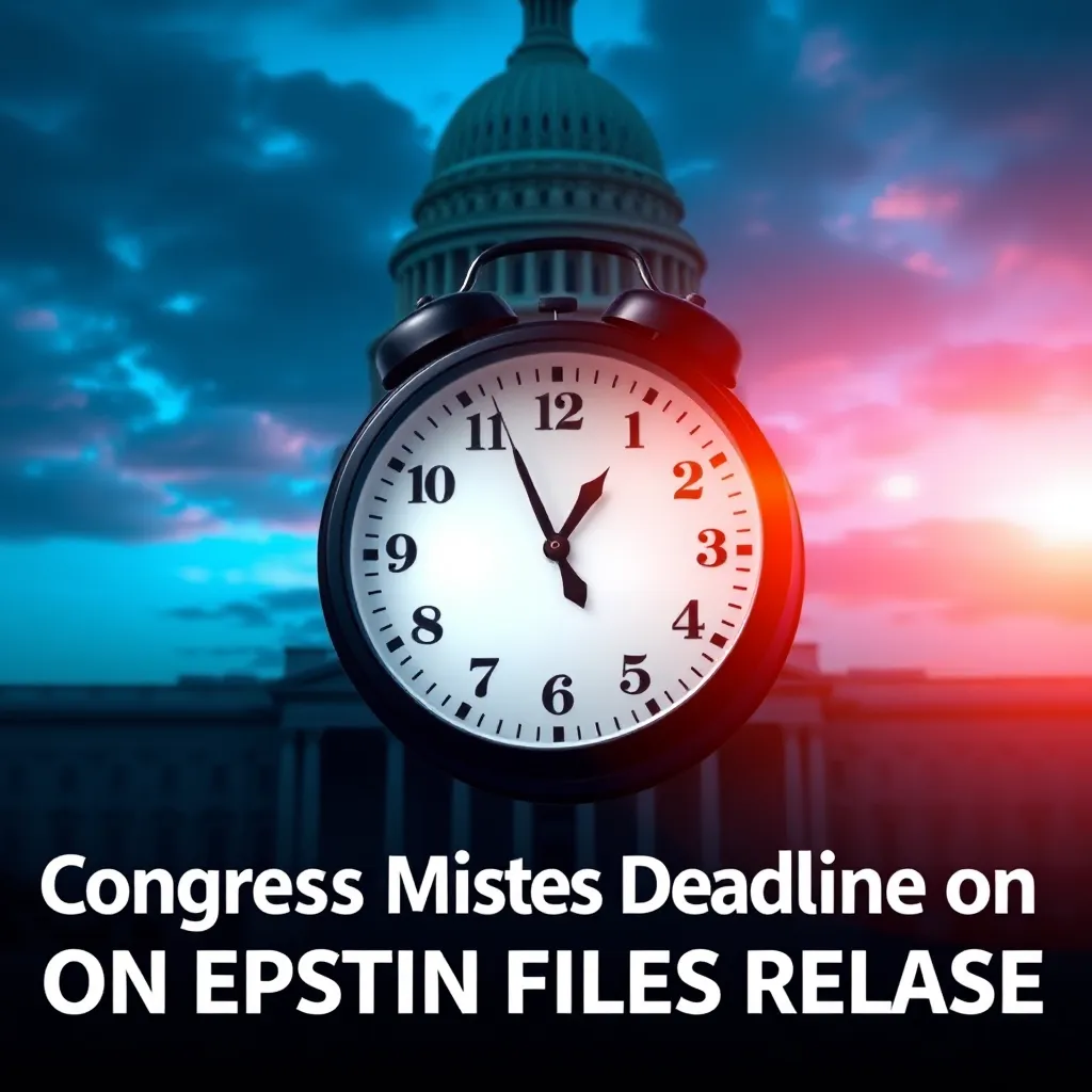 Congress Misses Deadline on Epstein Files Release : MysteryLores
