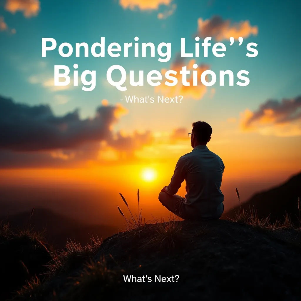 Pondering Life's Big Questions: What's Next? 🤔 : MysteryLores