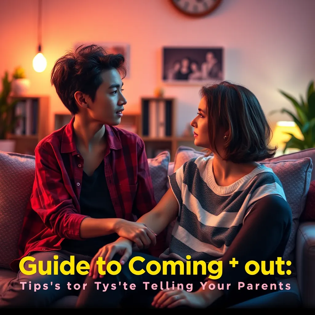 Guide to Coming Out: Tips for Telling Your Parents : MysteryLores