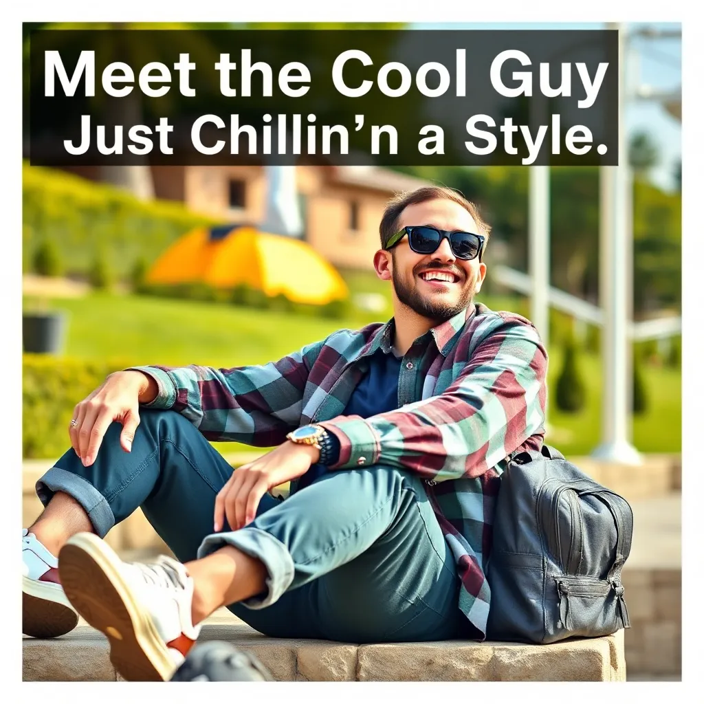 Meet the Cool Guy Just Chillin' in Style : MysteryLores